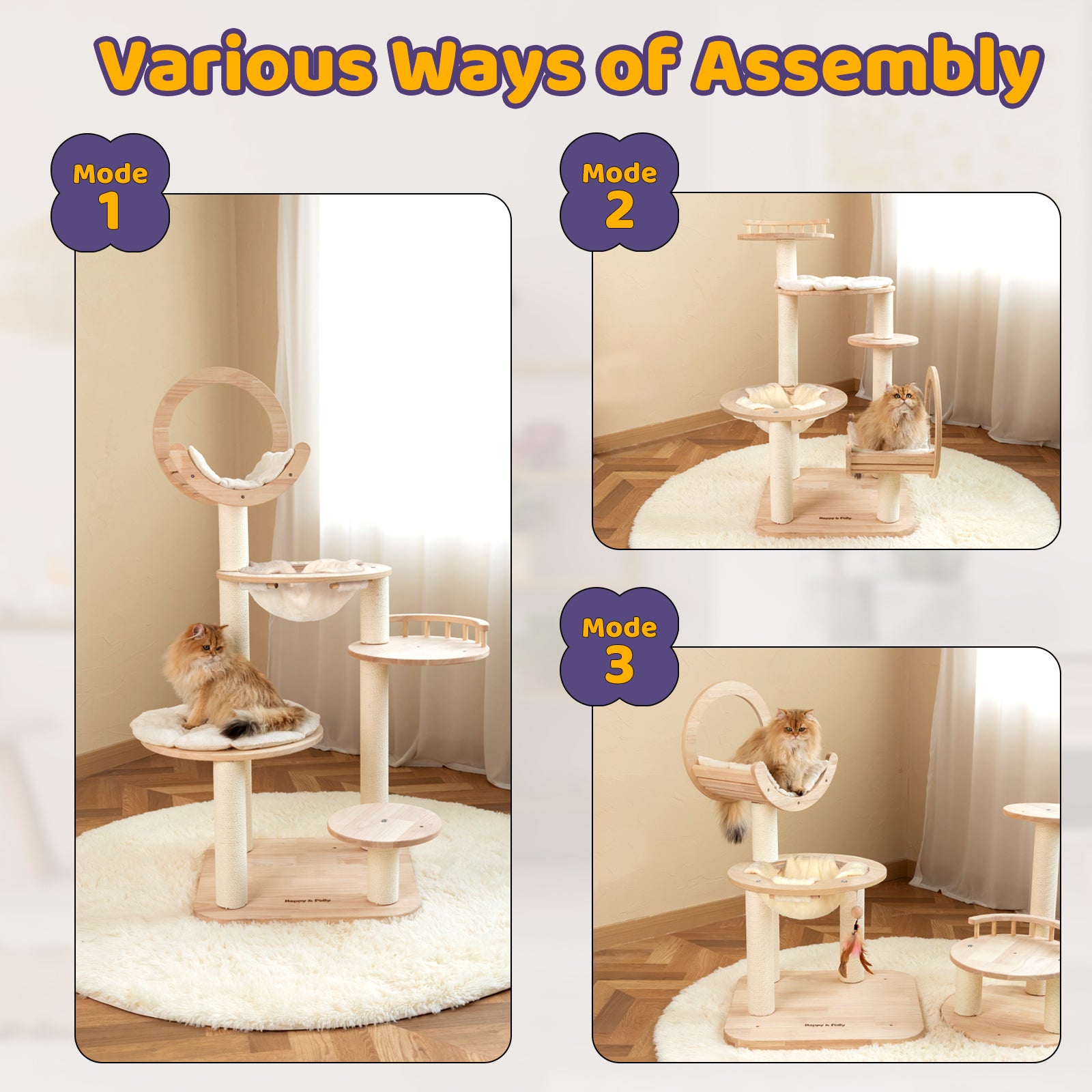 Cat Trees, Condos & Towers - HappyandPolly – Happy & Polly