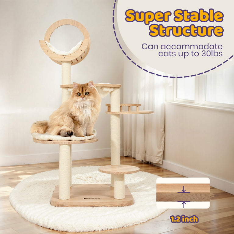 Building Block Cat Tree – Happy & Polly