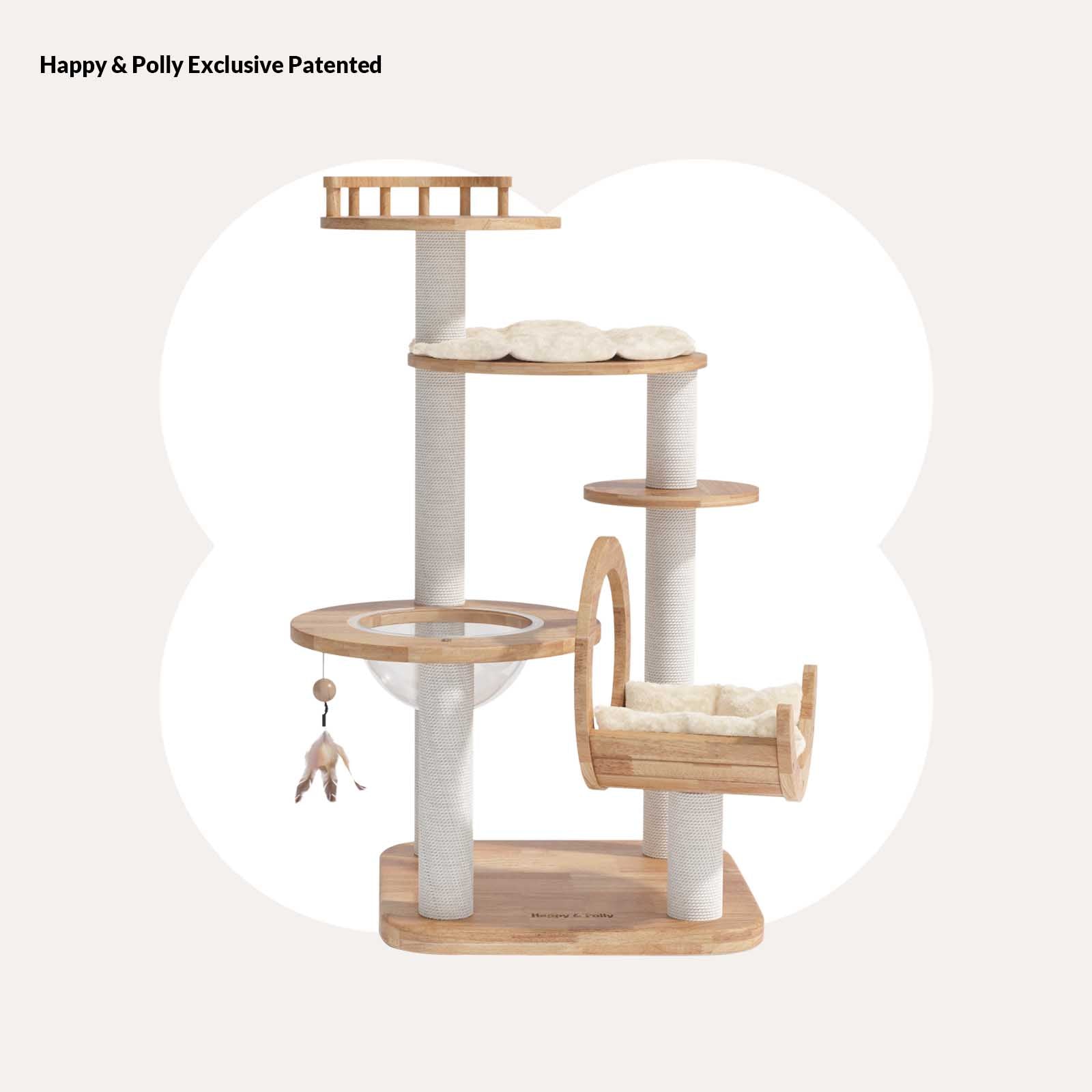 Building Block Cat Tree – Happy & Polly