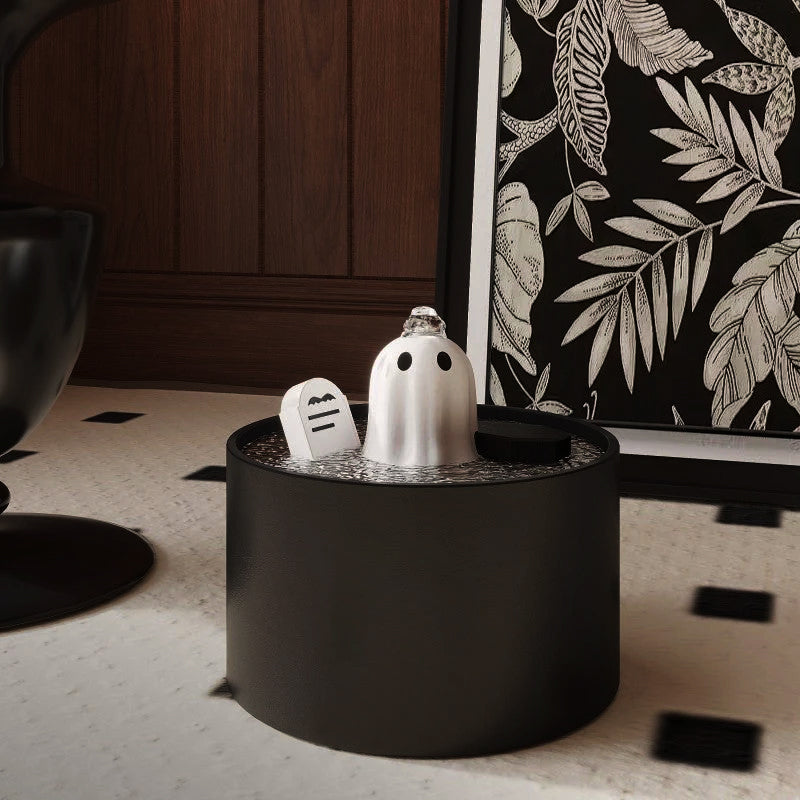 50oz/1.5L Ghost Drinking Fountain-Elevate Your Cat's Hydration – Happy ...