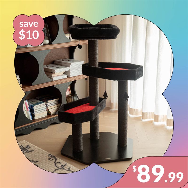 Gothic Style Cat Tree – Happy & Polly