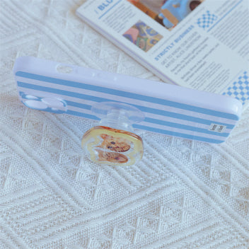 Custom Pet Portrait Phone Holder – Happy & Polly