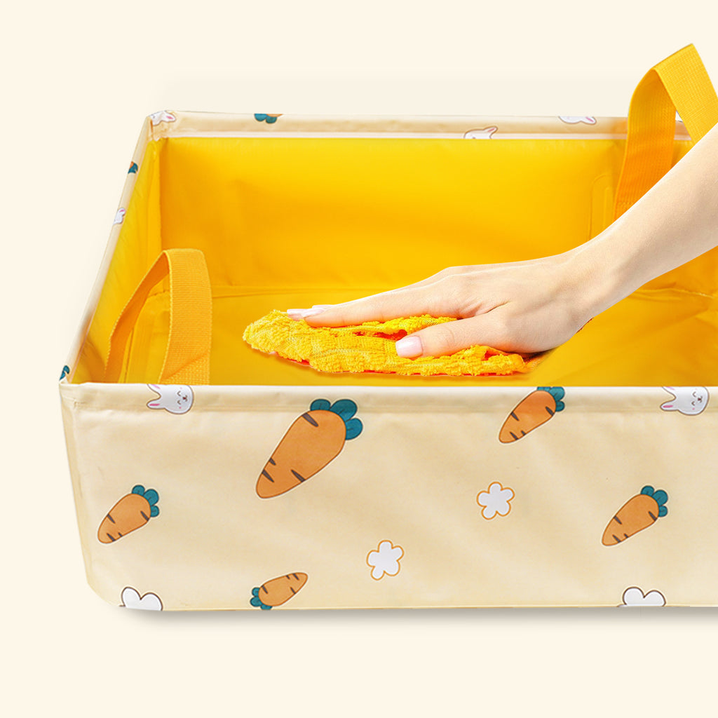 Portable Foldable Cat Litter Box – Perfect for Travel and Easy Cleanup ...