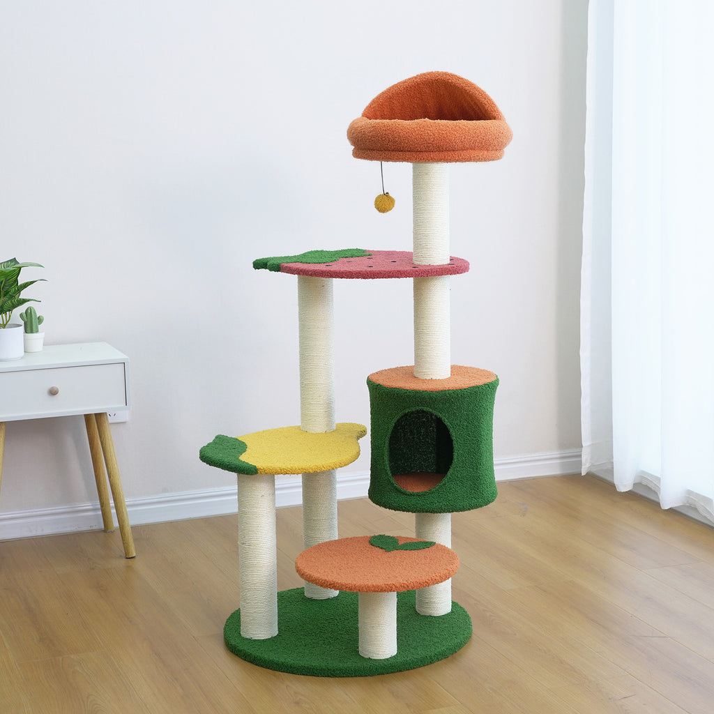 Fruit World Cat Tree – Happy & Polly