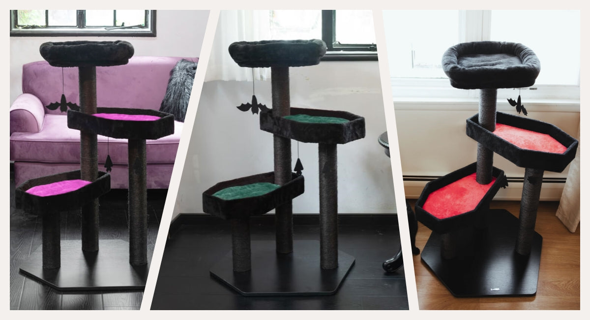 Gothic Style Cat Tree – Happy & Polly