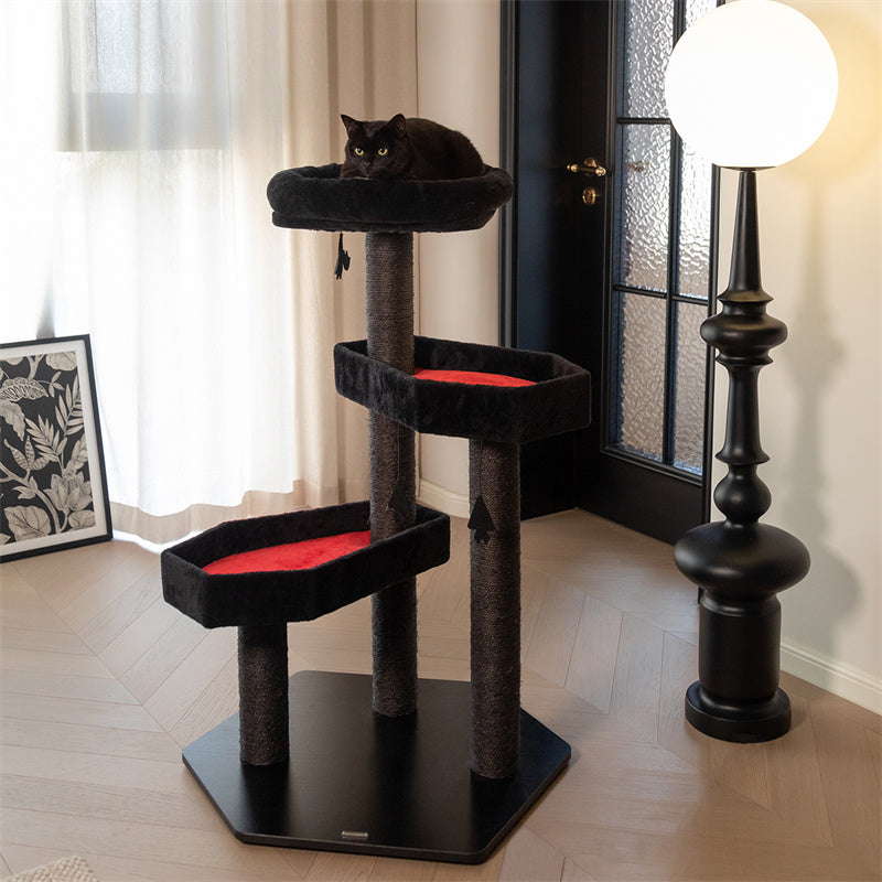 Gothic Style Cat Tree – Happy & Polly