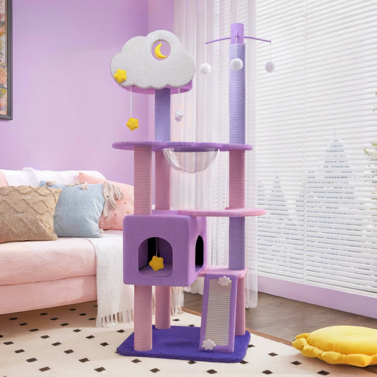 Moonlight Cat Tree – Happy & Polly