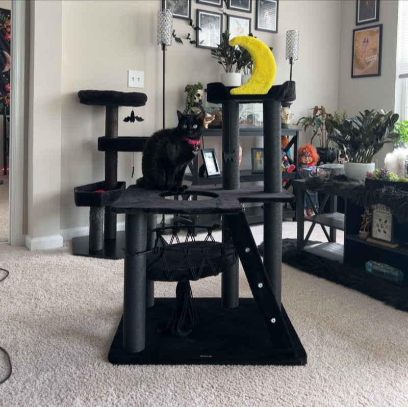 Gothic Style Cat Tree – Happy & Polly