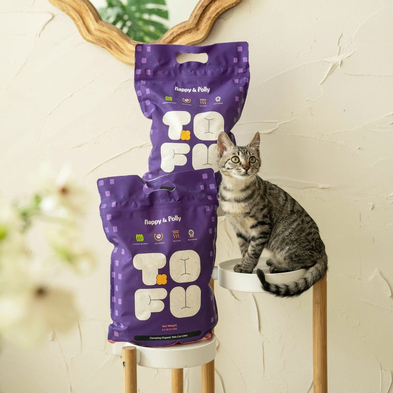 VIP 100 Meow Coins + $14.99 For 5.5lbs Tofu Cat Litter – Happy & Polly