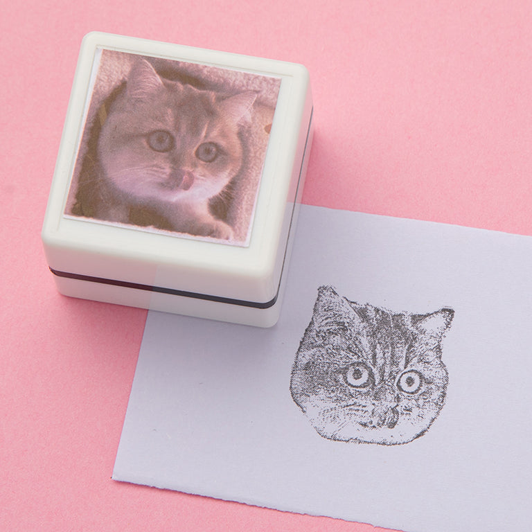 Custom Pet & Cat Stamp – Happy & Polly