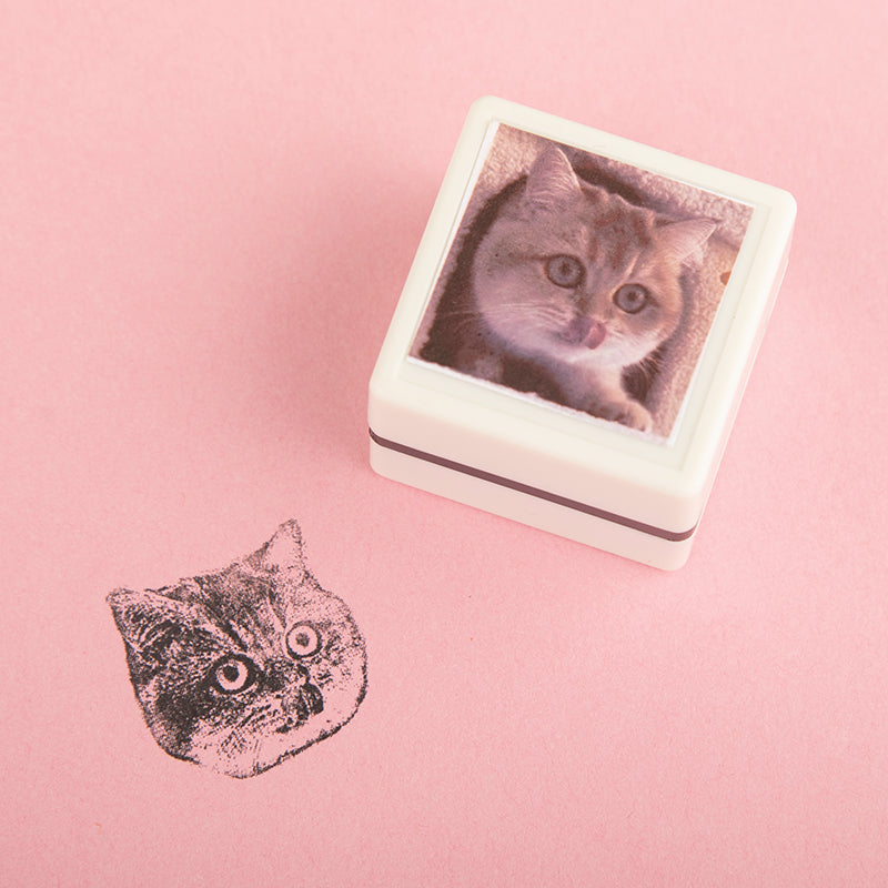 Custom Pet & Cat Stamp – Happy & Polly