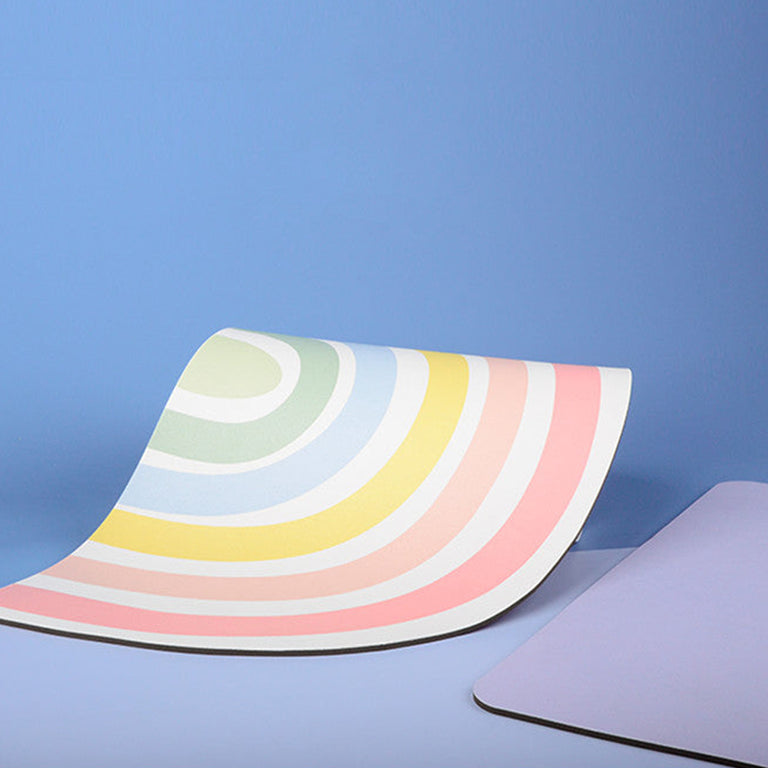 Rainbow Waterproof Food Mat – Happy & Polly