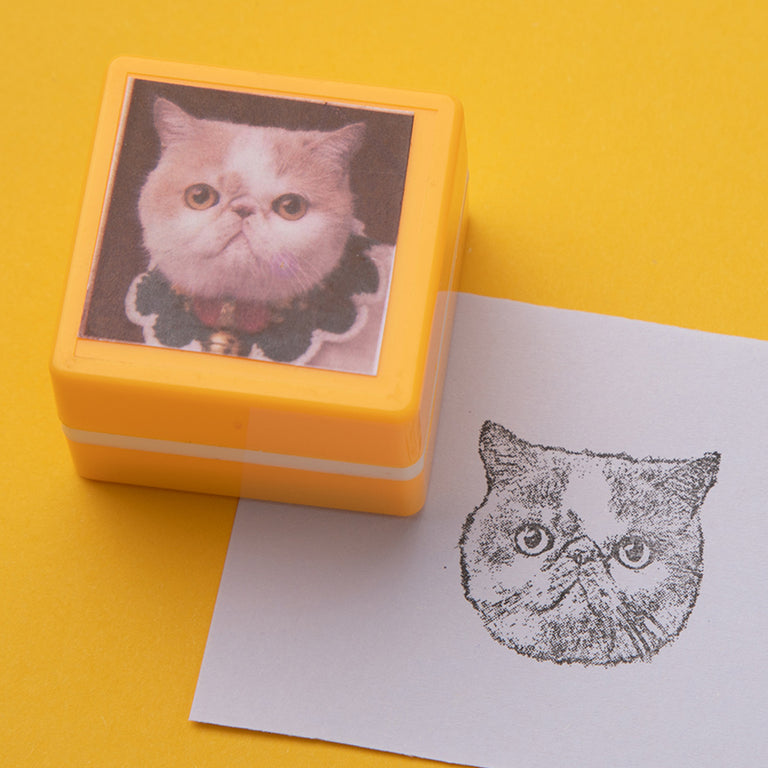 Custom Pet & Cat Stamp – Happy & Polly