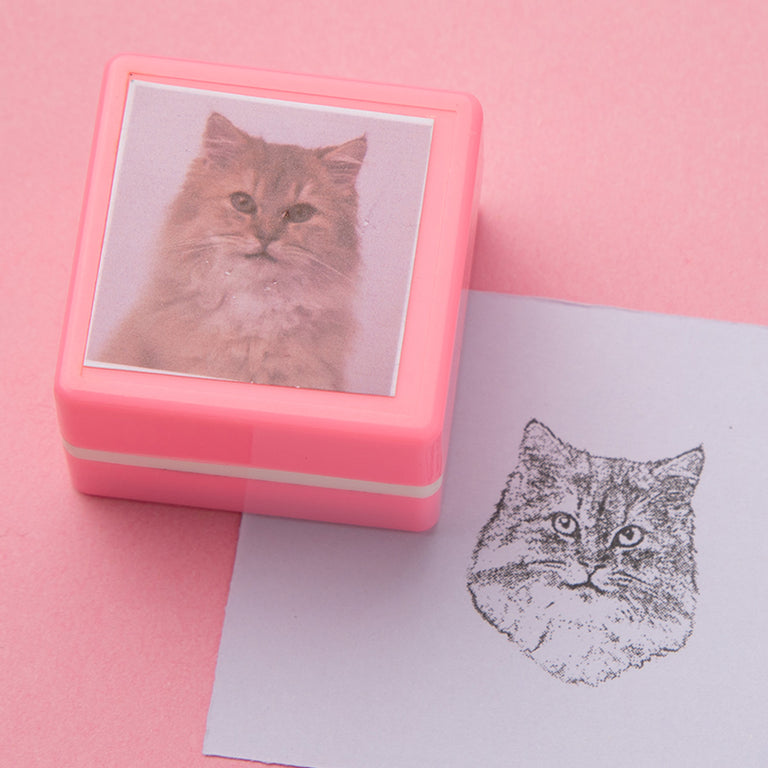 Custom Pet & Cat Stamp – Happy & Polly
