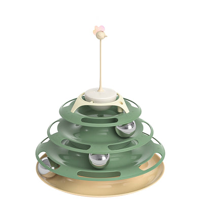 Interactive Insect Cat Spinner Toy – Happy & Polly