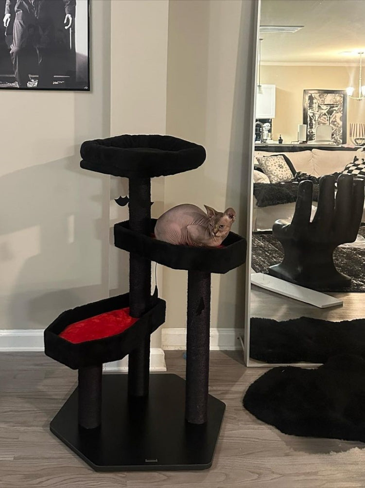 Gothic Style Cat Tree – Happy & Polly
